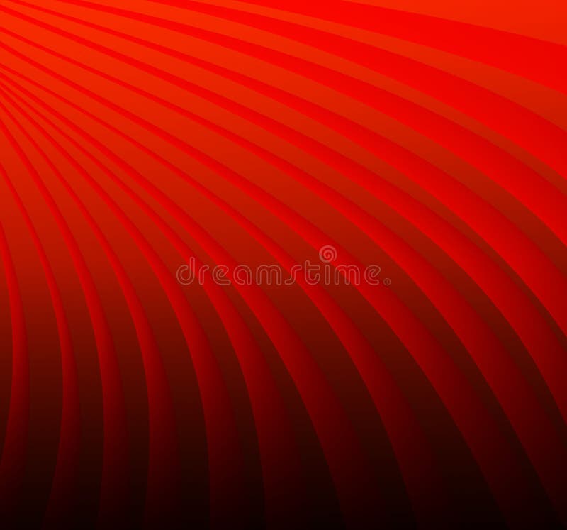 Power of red color curves stock illustration. Illustration of ...