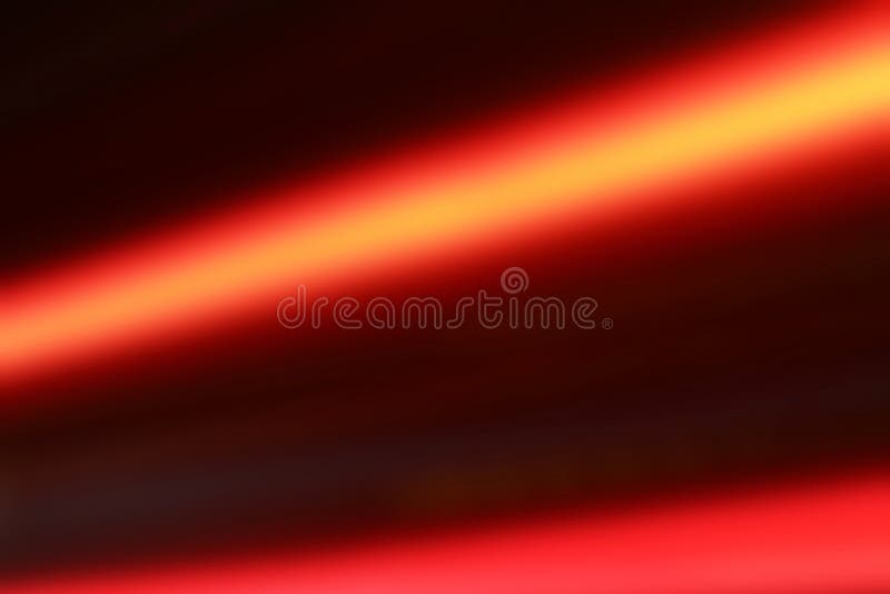 Power Red Light Effect Beam on Black Background Stock Image - Image of ...