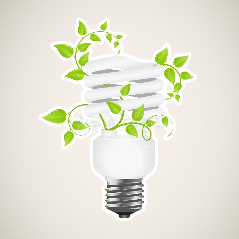 Power saving stock vector. Illustration of symbol, electricity - 64639280