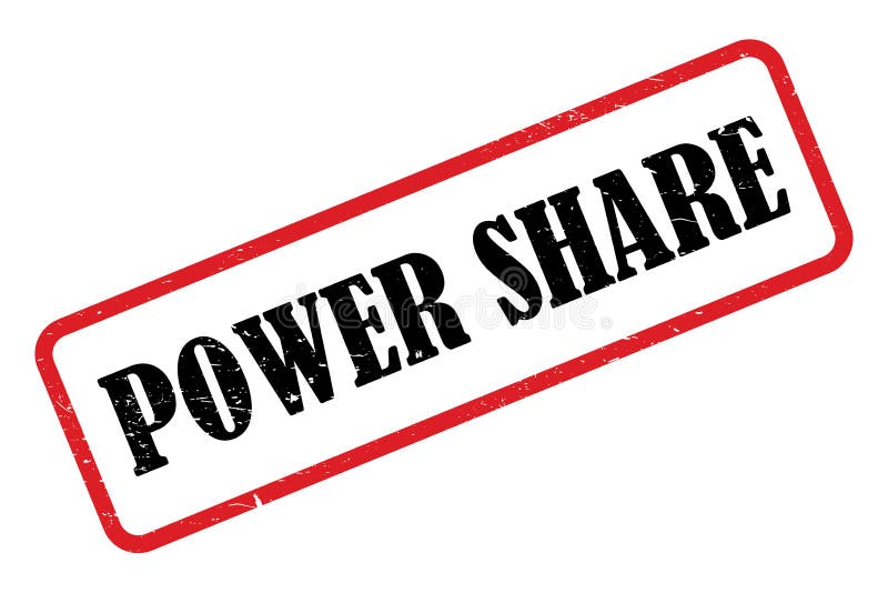 Share Power Energy Icon Logo Design Element Stock Vector - Illustration ...