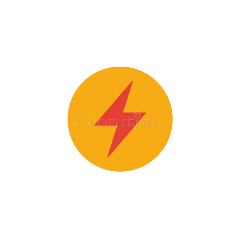 Power Sing Icon. Simple Flat Element from Power and Energy Collection ...