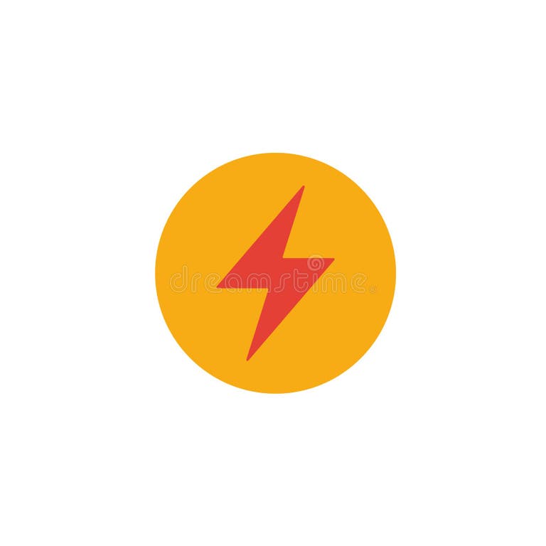 Power Sing Icon. Simple Flat Element from Power and Energy Collection ...
