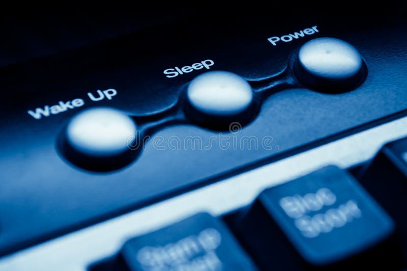 Sleep button stock image. Image of awake, sleep, business - 1209033