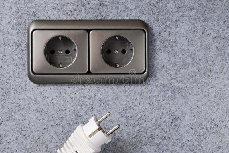 Power socket stock image. Image of electric, connector - 14588049