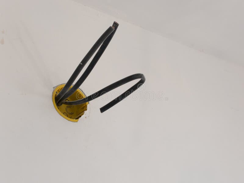 Power socket hole stock image. Image of domestic, cables - 111337023