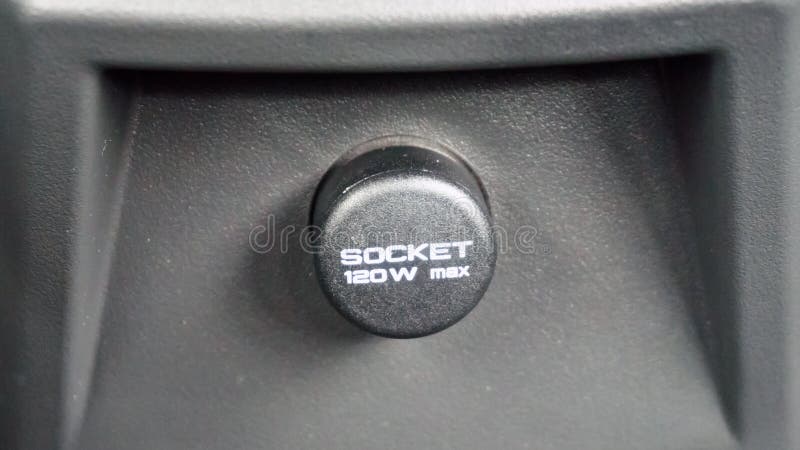 Power or Socket Plug Phone in Car Stock Photo - Image of card ...
