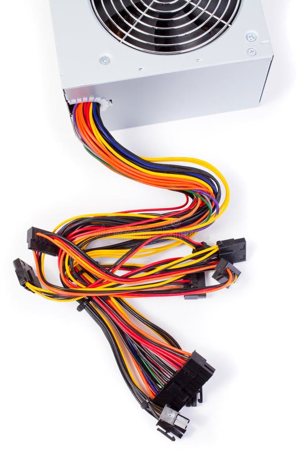 Power source for computer stock image. Image of electricity - 67292061