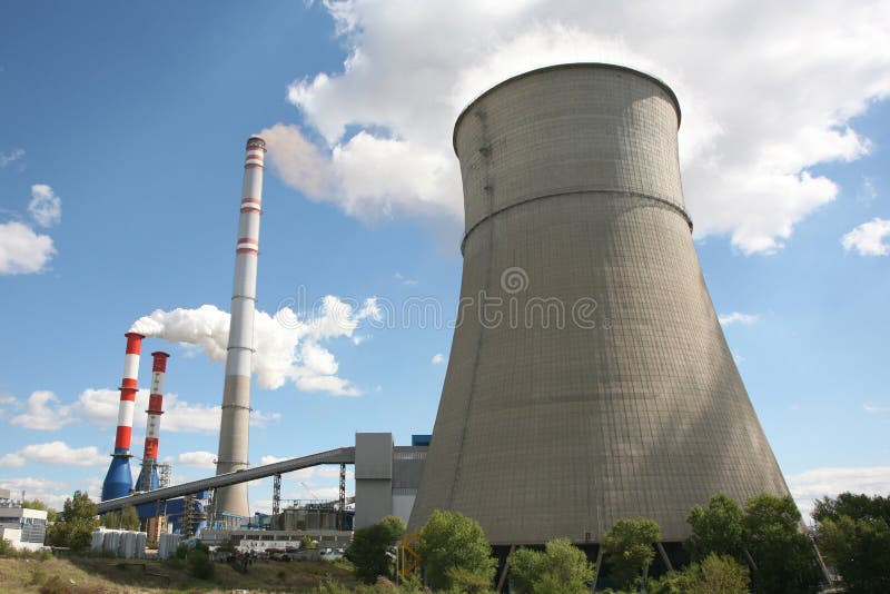 Power station stock image. Image of power, thermoelectric - 10098757