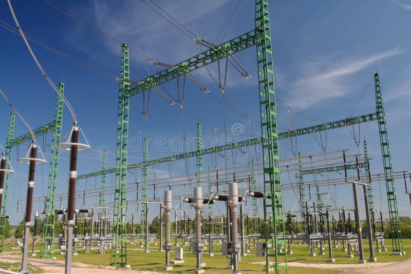 Power Pole, Power Poll, Electricity Stock Photo - Image of clouds ...