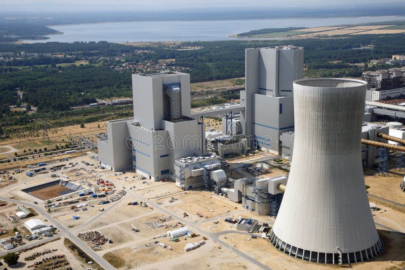 Boxberg power station stock image. Image of towers, power - 21911977