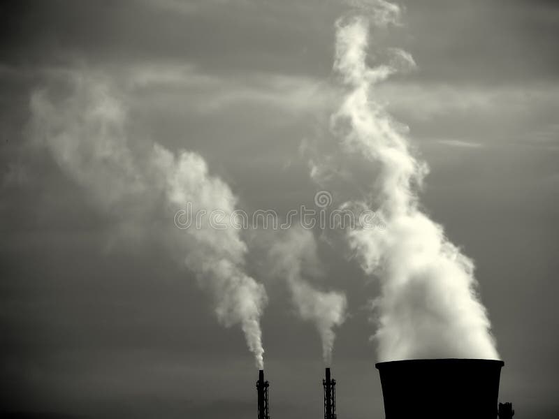 Power station 4 stock image. Image of nuclear, electrical - 817783