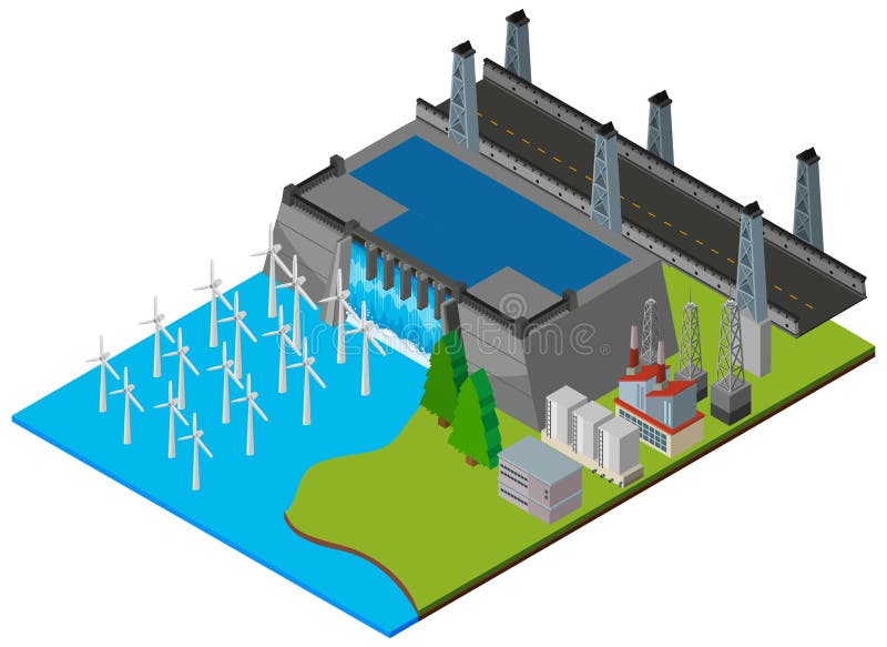 Power Station Above Stock Illustrations – 197 Power Station Above Stock ...