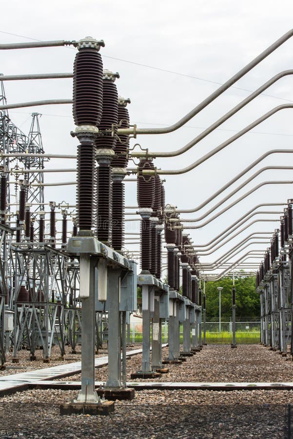 Power Station, Electric Station Stock Photo - Image of power ...