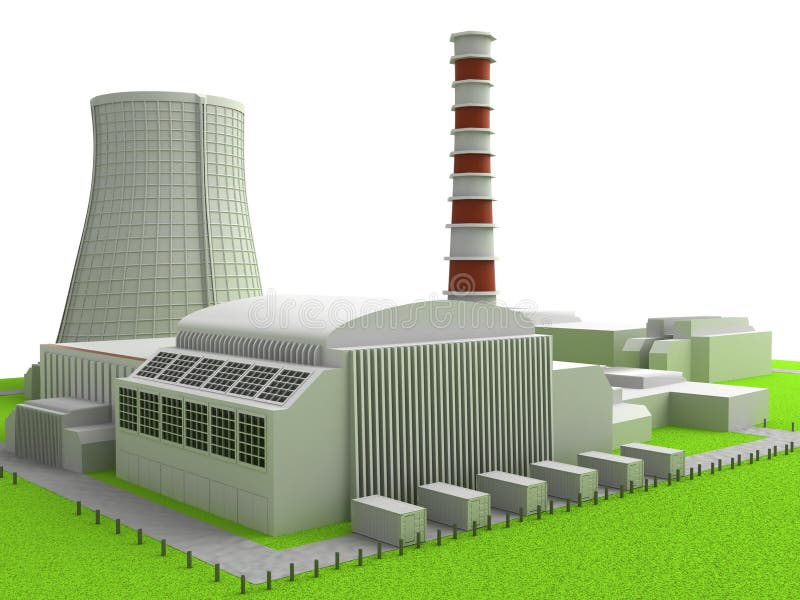 Power station stock illustration. Illustration of electric - 44793147