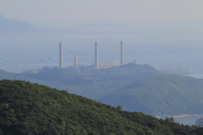 Power Station in Lamma Island, 28 June 2014 Stock Photo - Image of ...