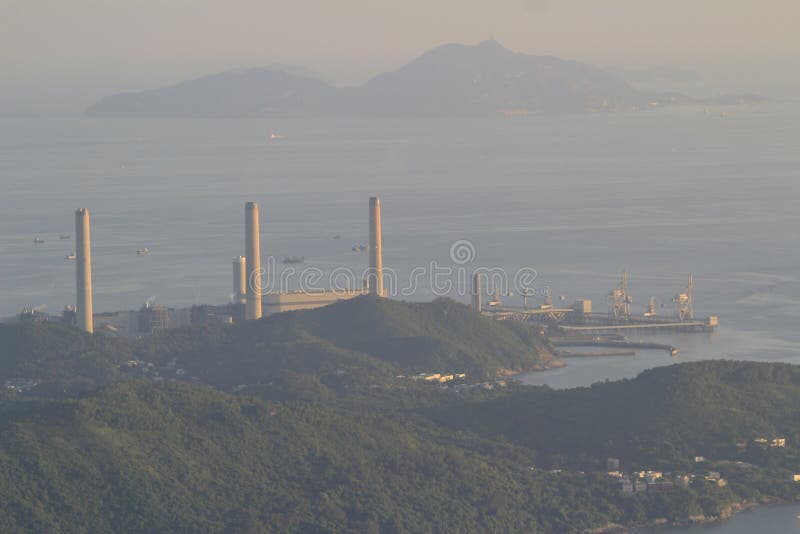 Power Station in Lamma Island, 28 June 2014 Stock Photo - Image of ...