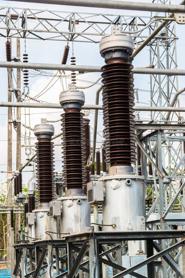 Power Station for Making Electric Energy Stock Image - Image of energy ...