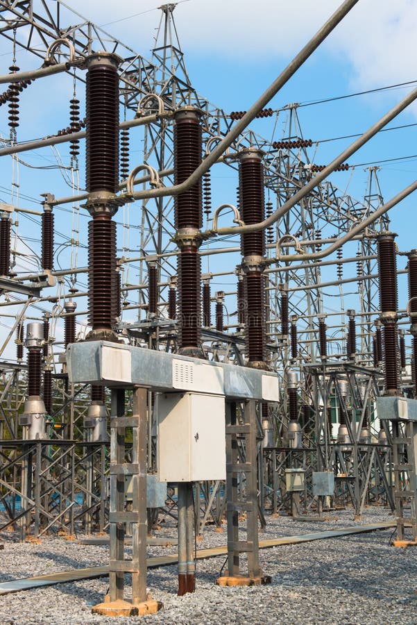 Power Station for Making Electric Energy Stock Photo - Image of circuit ...