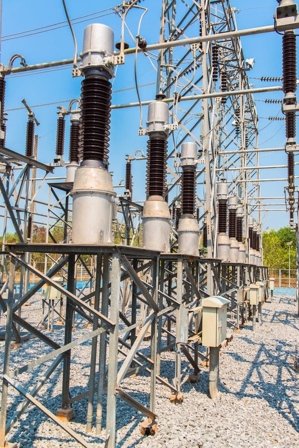 Power Station for Making Electricity Stock Photo - Image of electricity ...