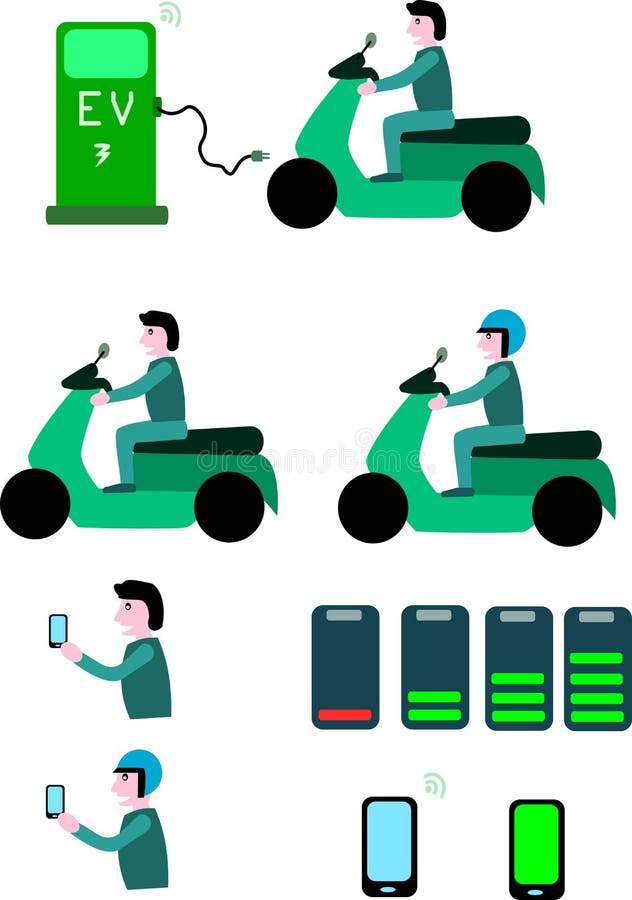Electric Mobility Comic Stock Illustrations – 21 Electric Mobility ...