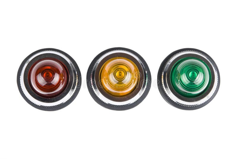 Red stop light stock image. Image of indicator, wait - 10478457