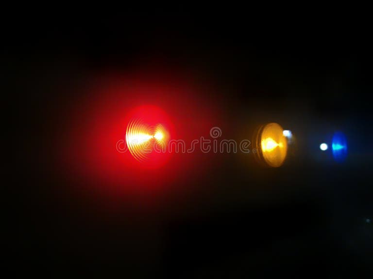 Power Status Indicator Light Stock Photo - Image of yellow, black: 88431290