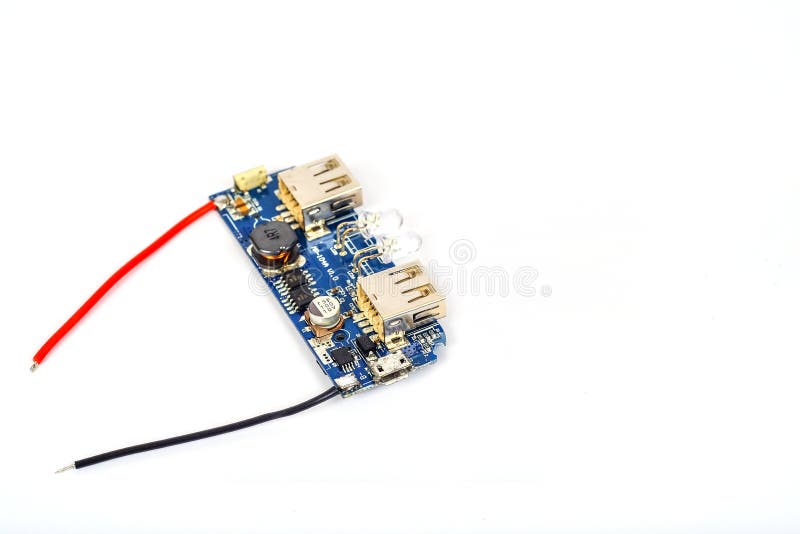 Power Step Up Module for Power Bank Part Stock Image - Image of ...