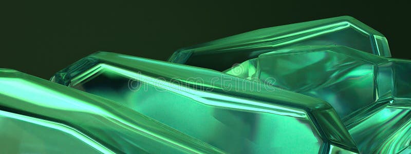 Power Stone Like Emerald Ore Refreshing, Fresh, Elegant and Modern 3D ...