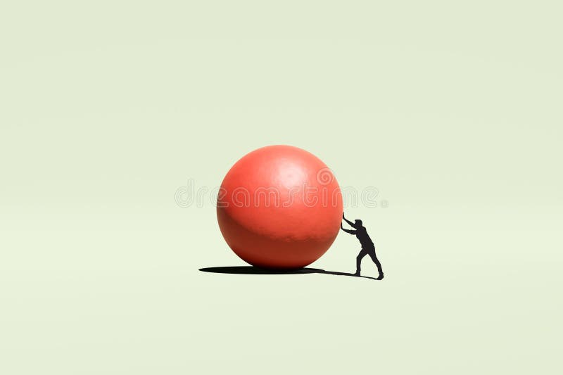 Power, Strength, Struggle, Endurance and Performance. Business Workload ...