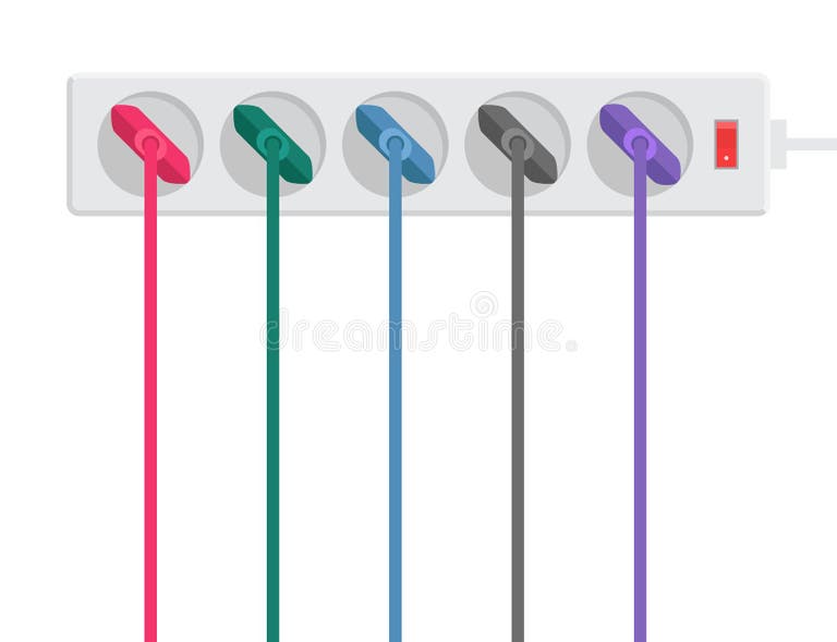 Gray Power Strip Stock Illustrations – 210 Gray Power Strip Stock ...