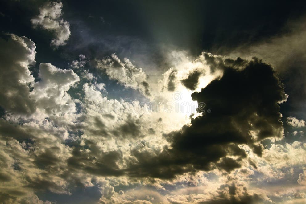 The Power of Sunshine stock image. Image of goth, angelic - 1135357