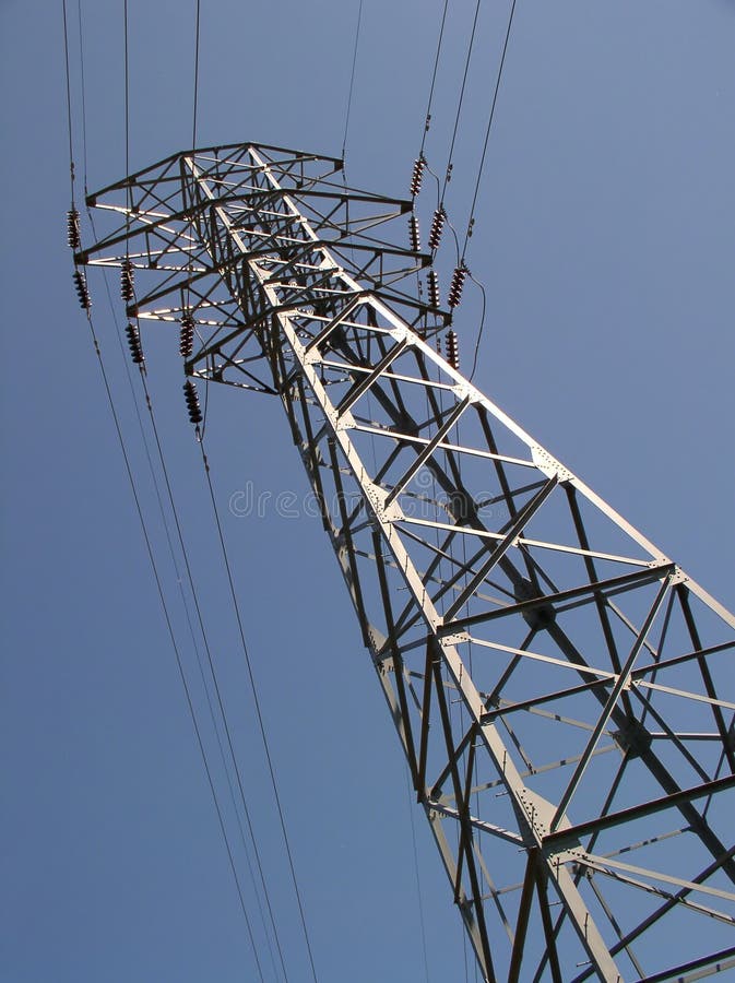 Power Superhighway stock image. Image of lines, tower, electrical - 4115