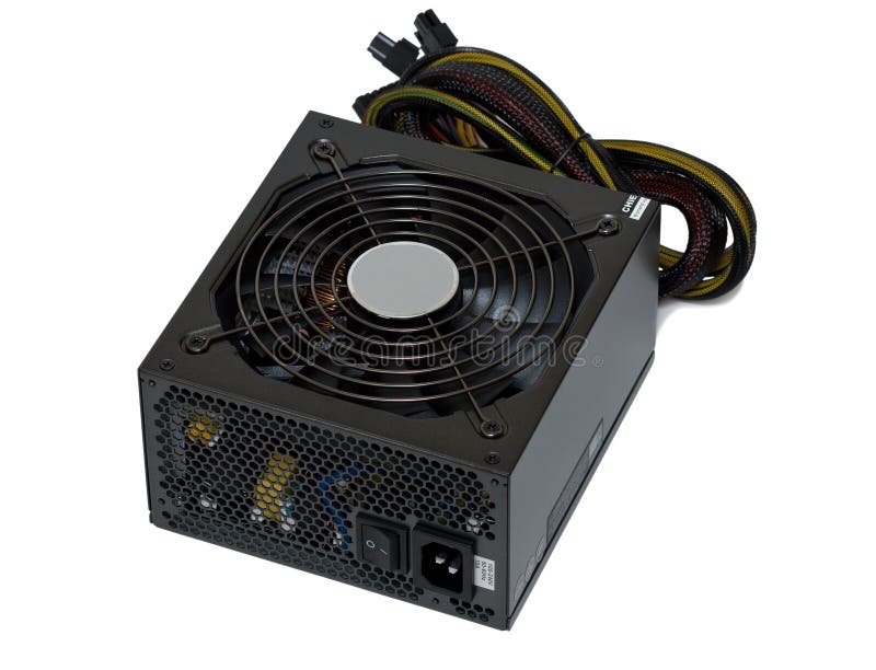 Power supply unit stock photo. Image of wire, components - 27059616