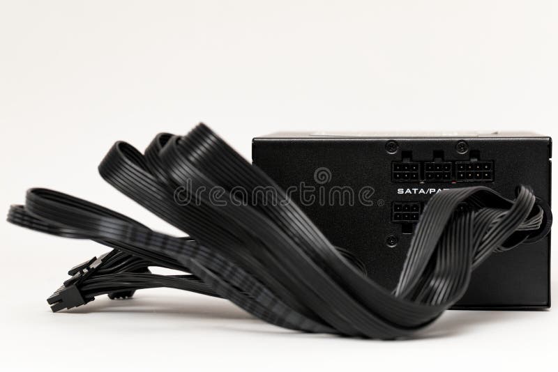 Power supply for computer stock photo. Image of electronics - 165096842