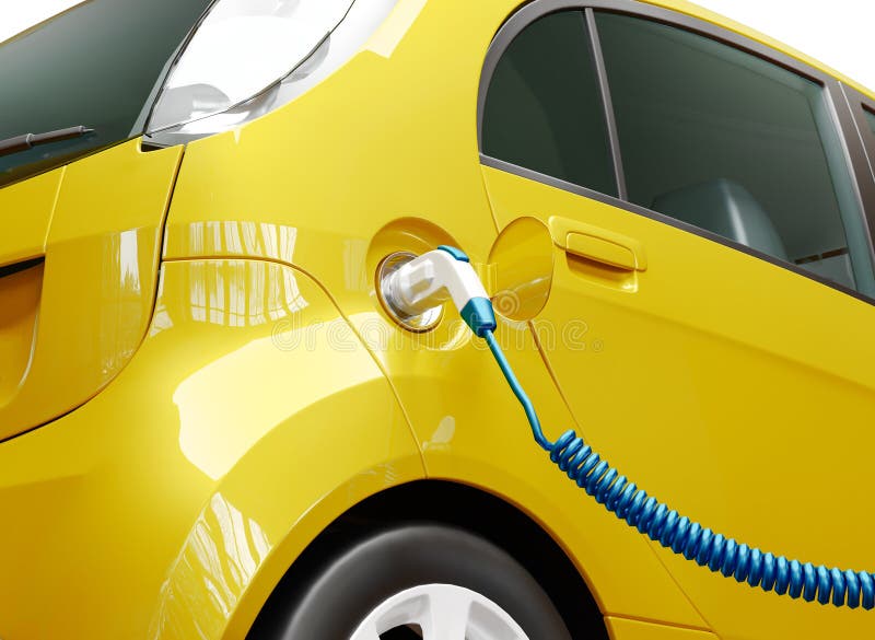 Power Supply for Electric Car Charging. Electric Car Charging Station ...