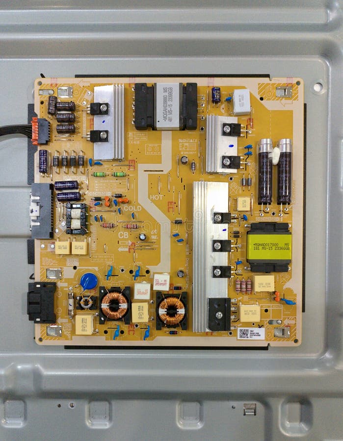 Power Supply of a Samsung Television with LED Technology Editorial ...