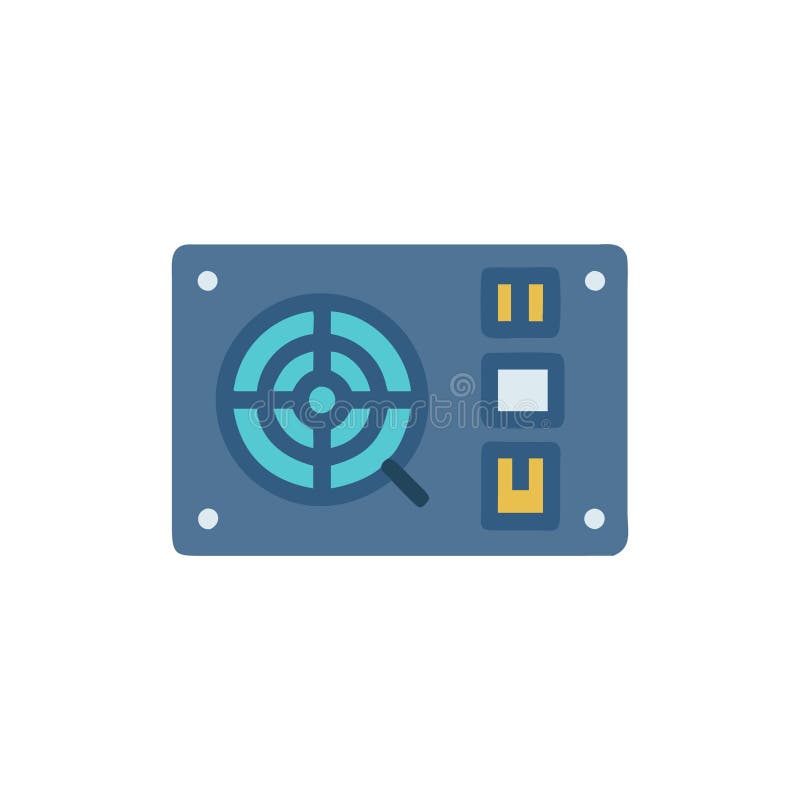 Power Supply Technology Graphic Stock Illustration - Illustration of ...