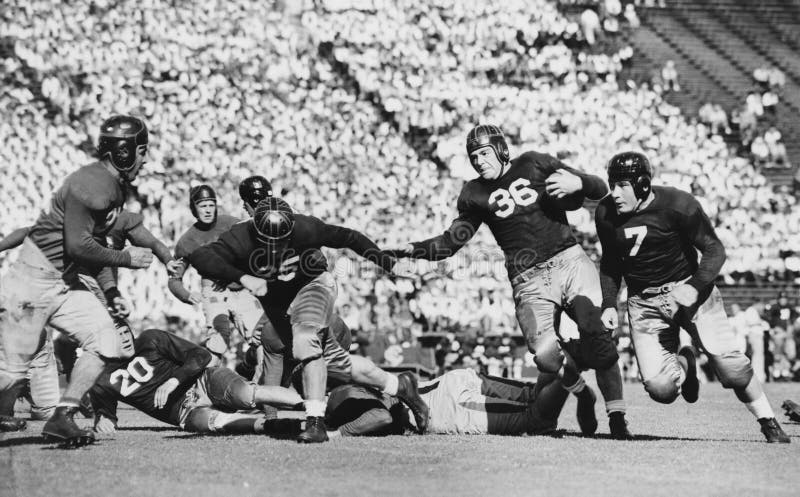 The Leader stock image. Image of male, tackle, leader, person - 256859