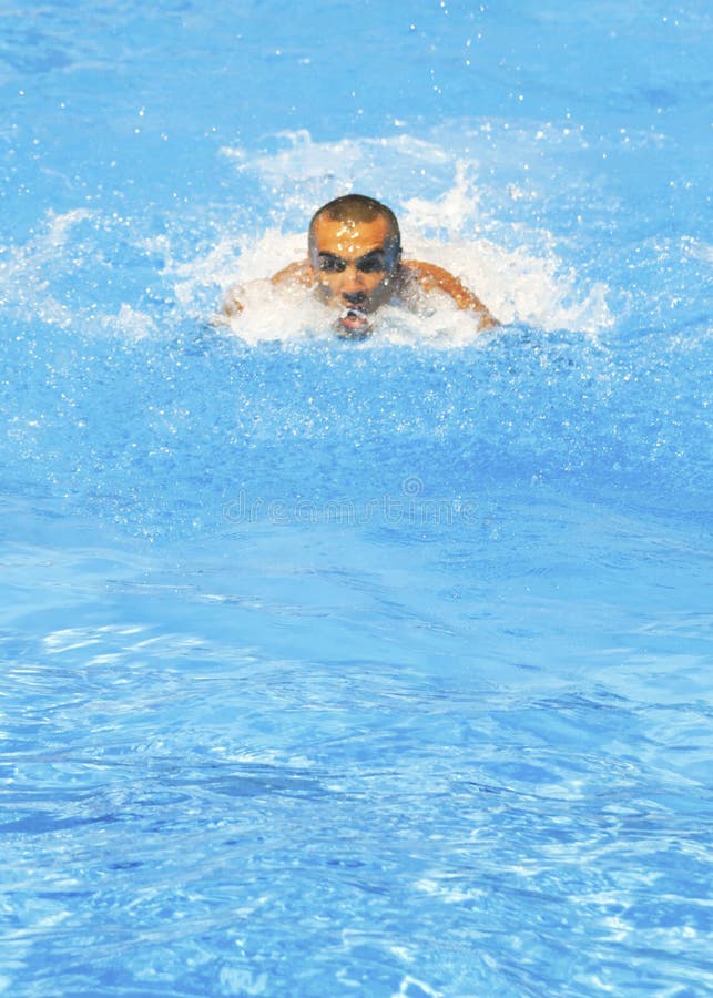 Power swimmer stock photo. Image of rising, hard, sportsman - 22094750