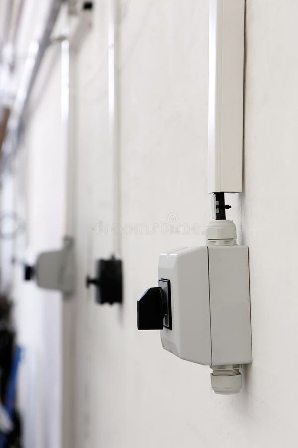 Power switch stock image. Image of switch, volts, white - 25530611