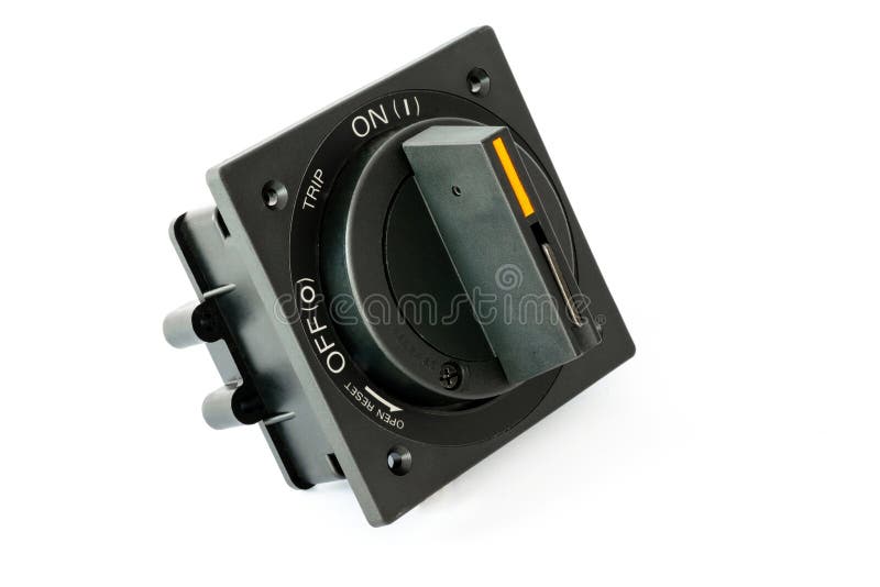Power Switch Designed for Industrial Control Panel in a Manufacturing ...