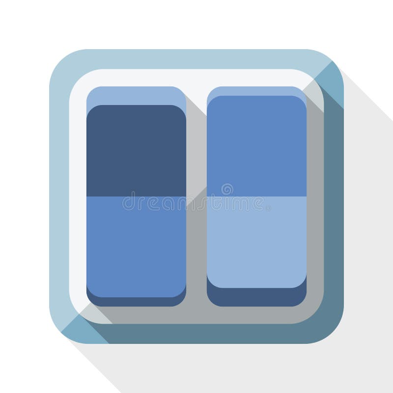 Power switch icon stock vector. Illustration of light - 235751485