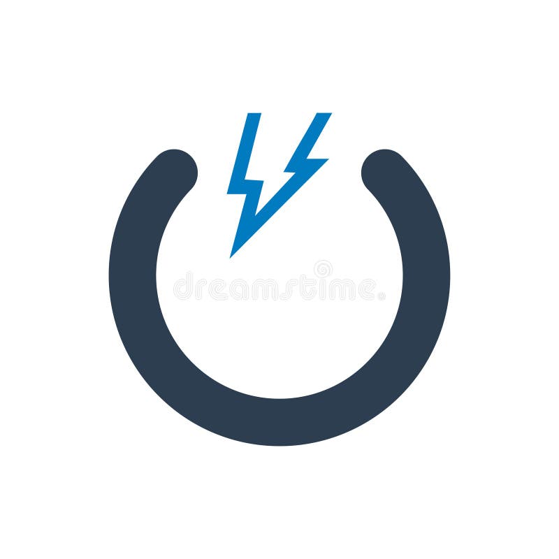 Power Switch Icon stock vector. Illustration of power - 123950299