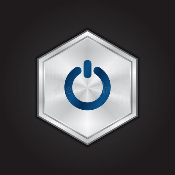 Power Switch. Vector Illustration Decorative Design Stock Vector ...