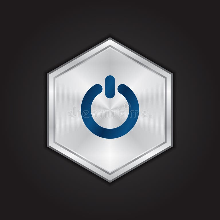 Power Switch. Vector Illustration Decorative Design Stock Vector ...