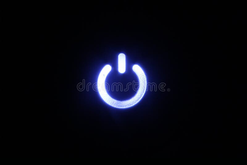 Power Symbol stock image. Image of circle, computer, light - 20088493