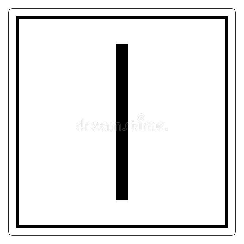 On Power Symbol Sign Isolate on White Background,Vector Illustration ...