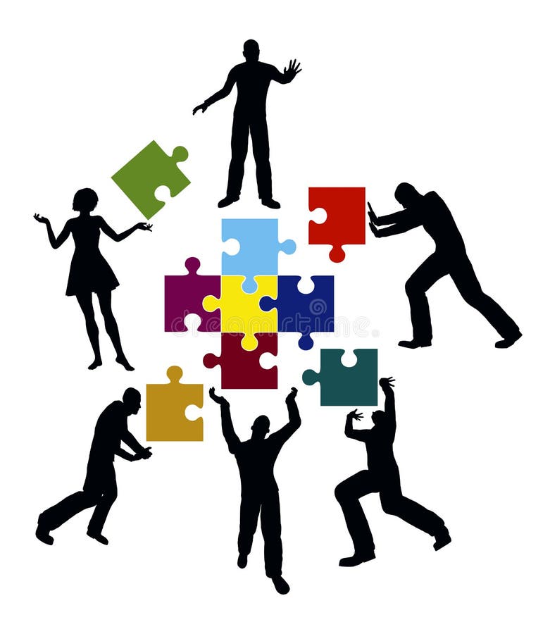 Team spirit stock illustration. Illustration of business - 17956094
