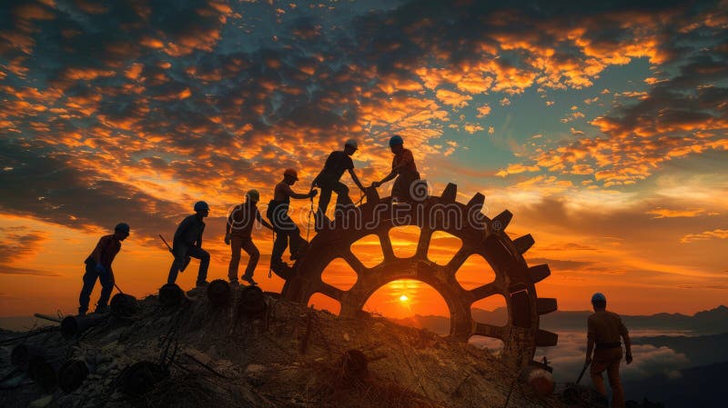 Power of Teamwork, Collaborative Synergy Driving Success, Fostering ...