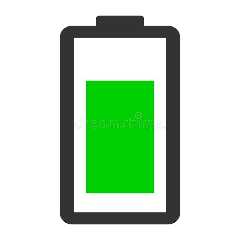Power Technology Icon, Battery Web Shape Design, Energy Level Vector ...